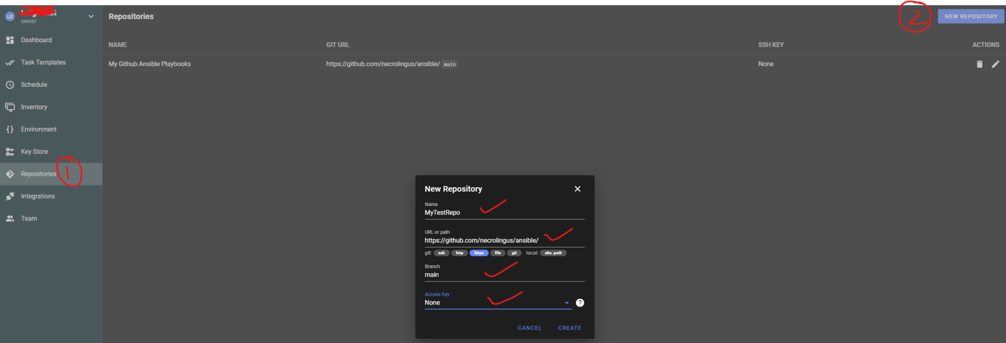Semaphore UI - Ansible - From Start to Finish