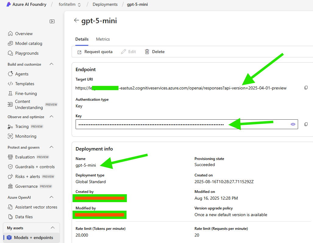 How to use Azure OpenAI with OpenWebUI